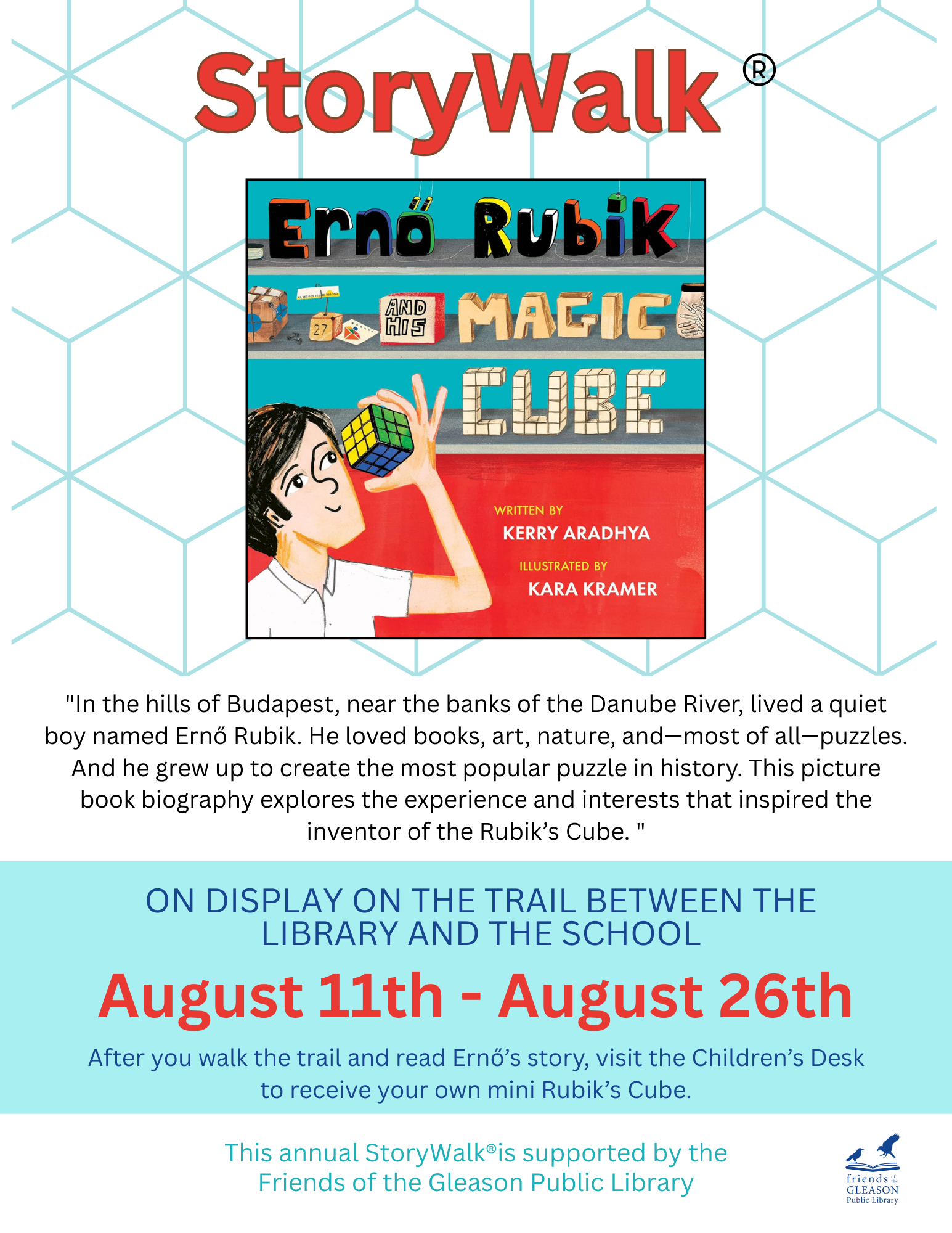Summer StoryWalk® - Gleason Public Library